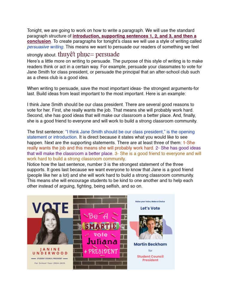 Five Paragraph Essay Scaffold | PDF