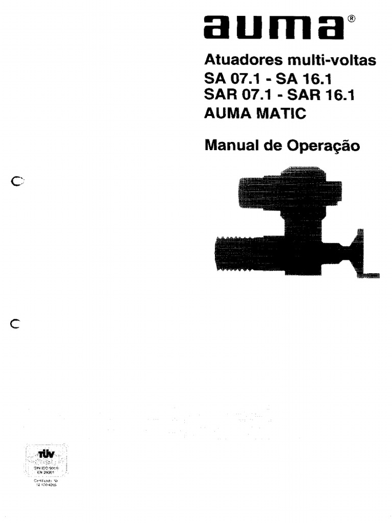Manual Auma Portuguese | PDF