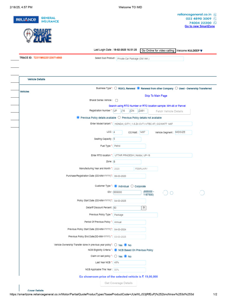 Welcome to IMD | PDF | Insurance | Automotive Industry