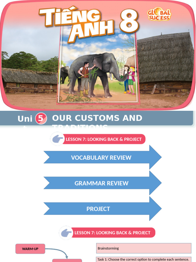 Lesson 7 - LOOKING BACK & PROJECT | PDF