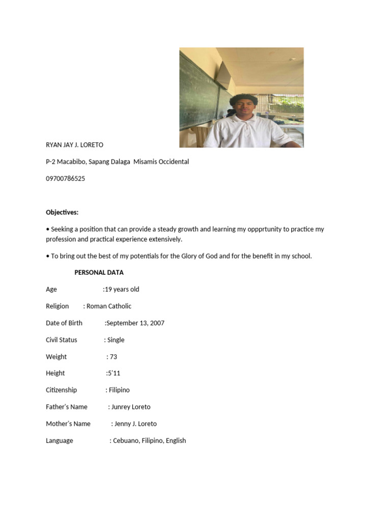 Resume For EAPP | PDF