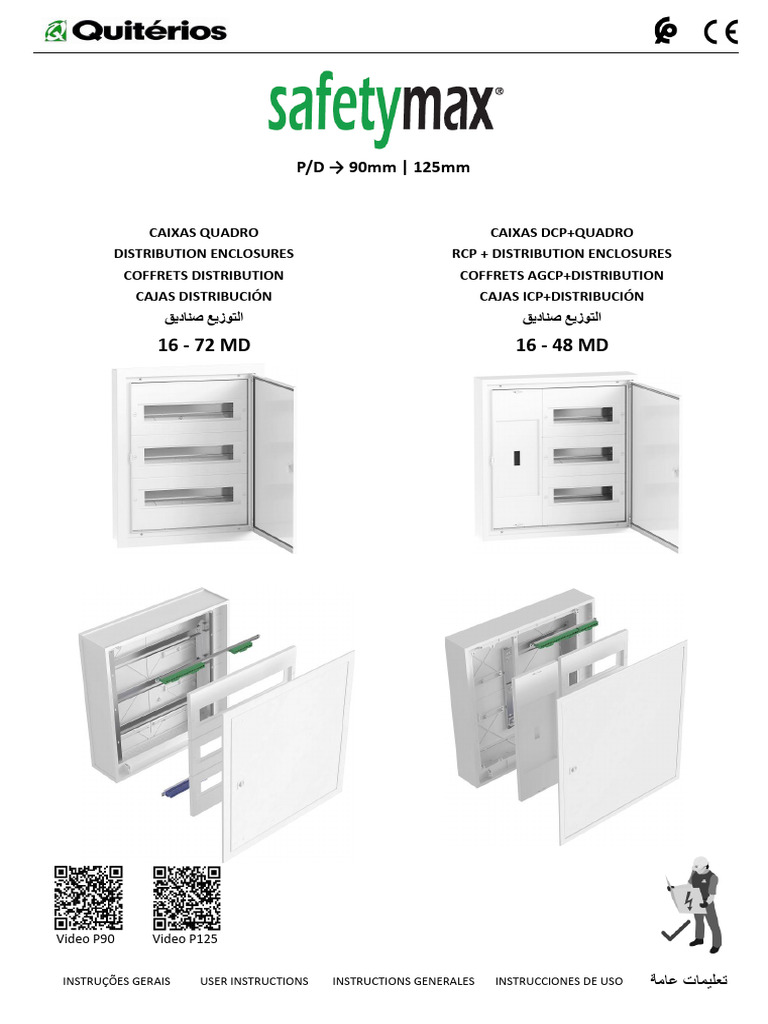 Instgerais Safetymax p90 p125 | PDF