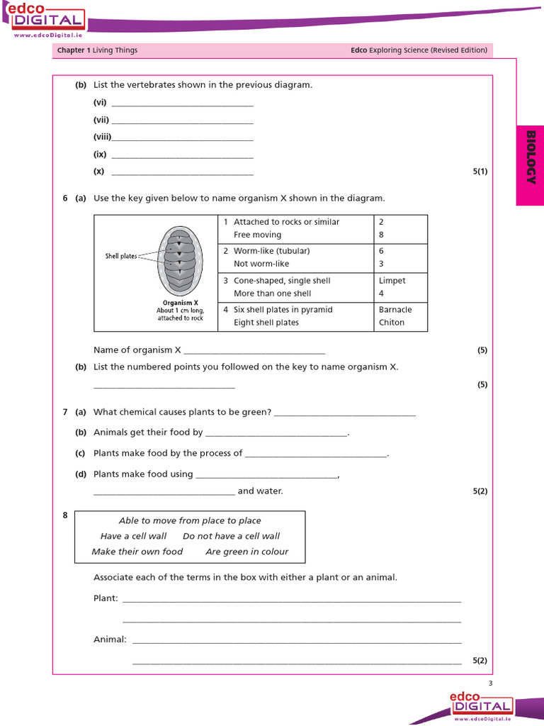 Toaz - Info-Exploring-Science-Workbookpdf-Pr - 3 | PDF | Organisms | Biology