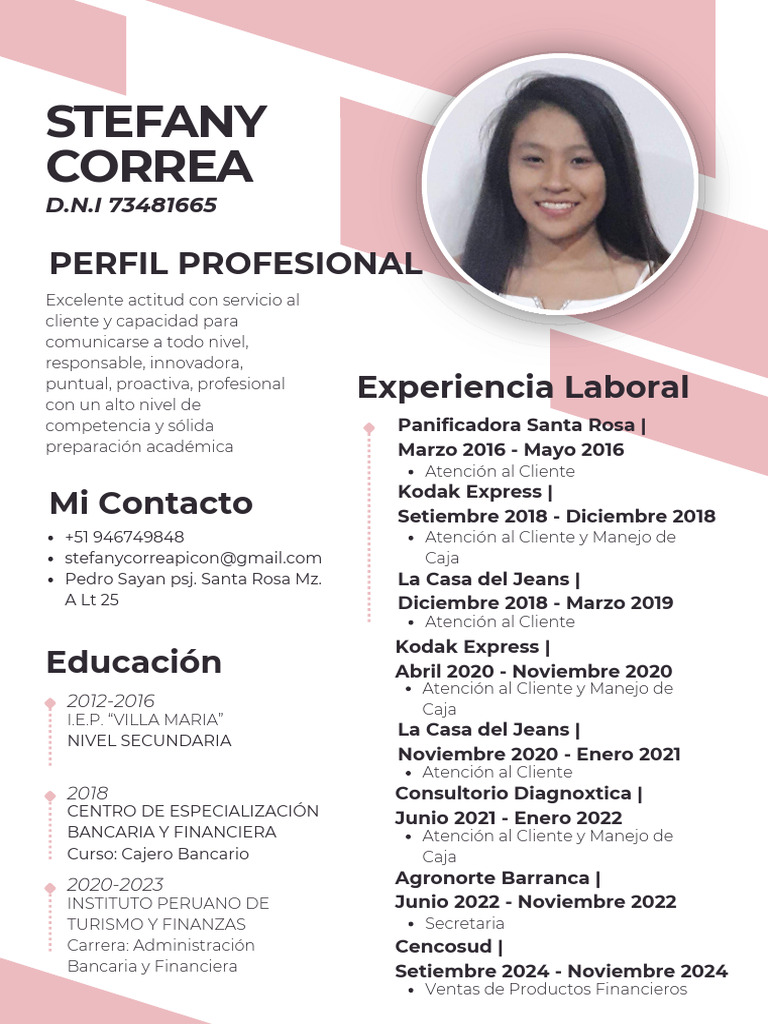 CV Stefany Corr | PDF