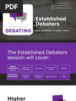 Debating Vocabulary | PDF