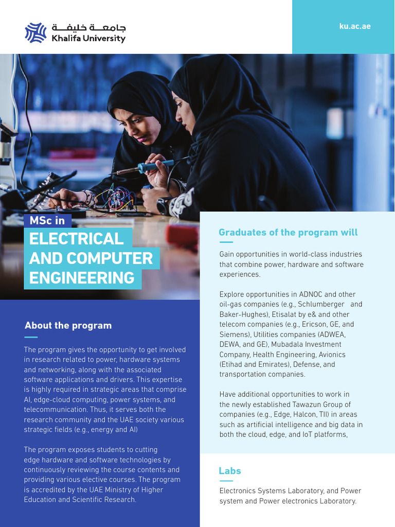 MSc-in-Electrical-and-Computer-Engineering | PDF | Computing