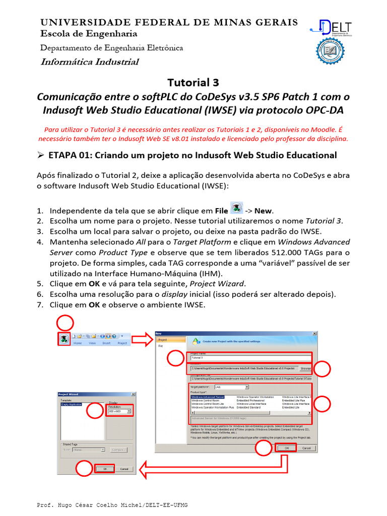 Tutorial 3 - CoDeSys + OPC DA Server + Indusoft WSE | PDF | Scada ...
