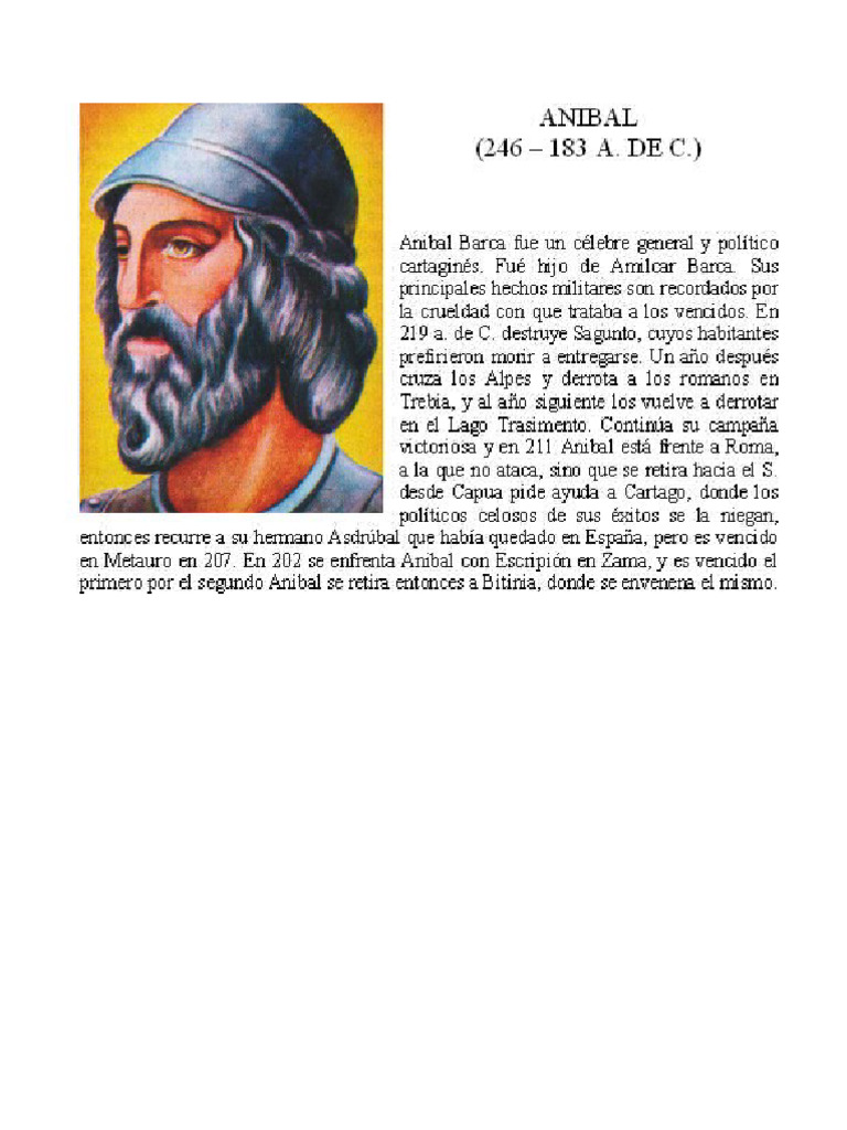 Anibal | PDF
