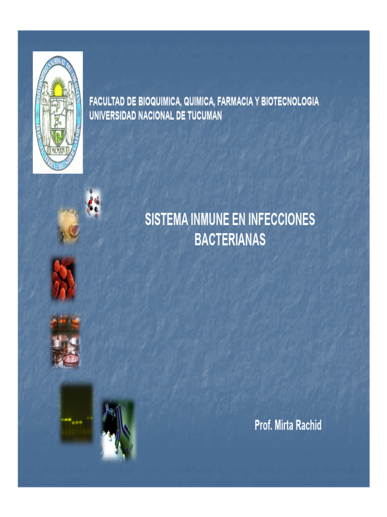 Inmunidad Contra Bacterias 2022 Alumnos | PDF | Sistema inmune | Citocina