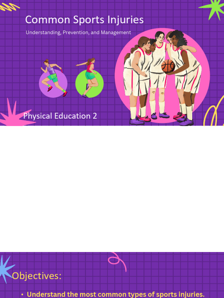 Common Sports Injuries | PDF | Injury | Musculoskeletal System