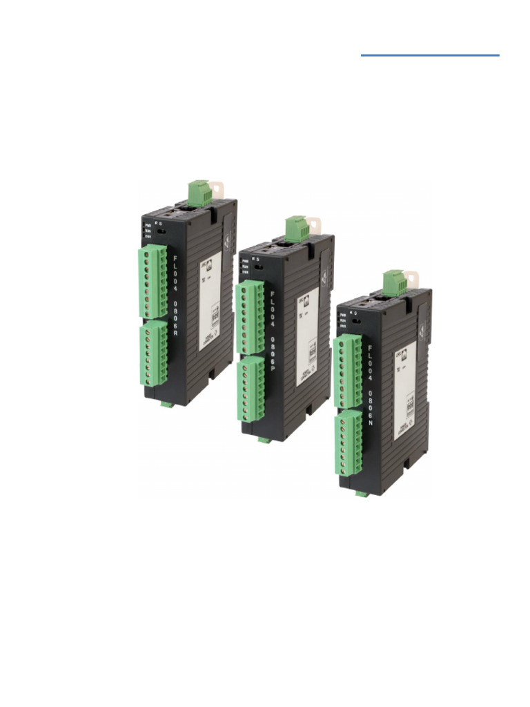 manual clp renu fl004 | PDF | Programmable Logic Controller | Power Supply