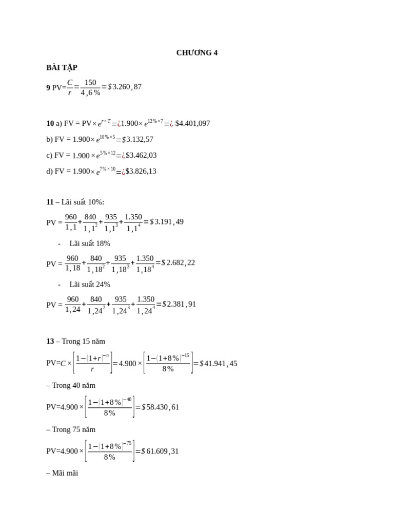 43- Nguyễn Ngọc Bảo Trân - TCDN - BT chương 4 | PDF