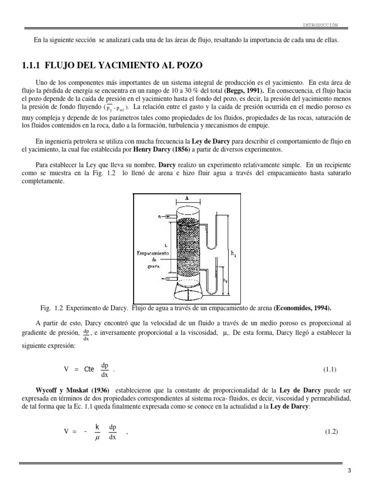 Flujo en El Sistema Integral de Producción | PDF | Dinámica de fluidos ...