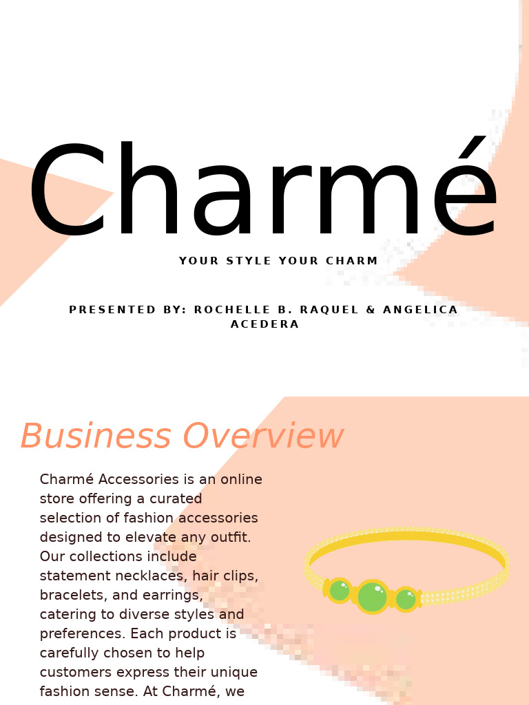Charmé: Your Style Your Charm | PDF