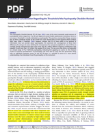 Hare Psychopathy Checklist | PDF | Psychopathy | Abnormal Psychology