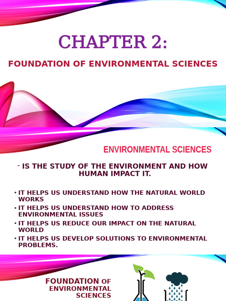 Foundations of Environmental Sciences | PDF