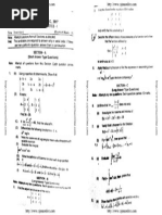 BCA Mathematics-I 2024 Paper | PDF