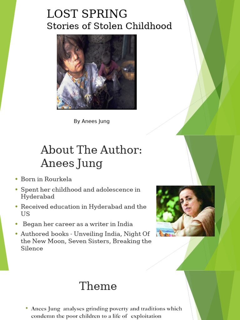 Lost Spring PPT-new 2 | PDF