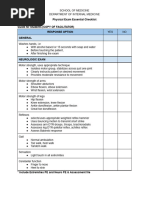 Lower Limb Neurological Examination OSCE Checklist Geeky Medics | PDF ...