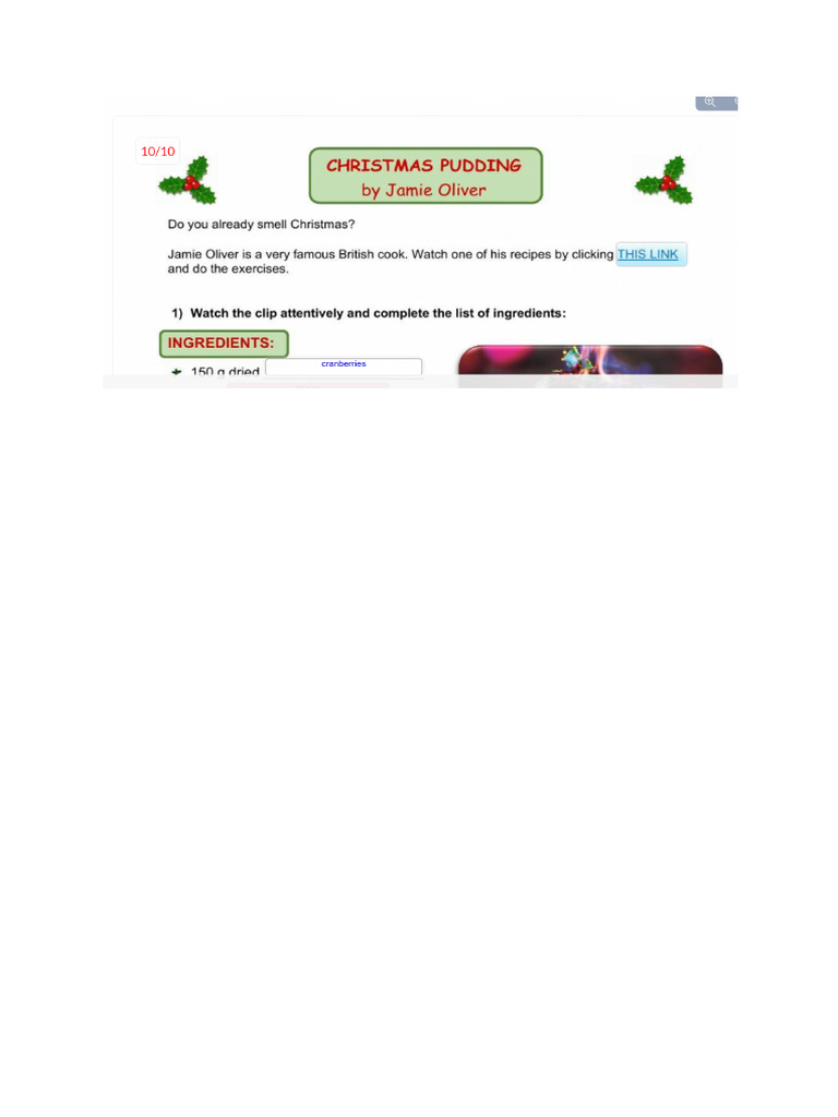 Christmasat Pudding | PDF