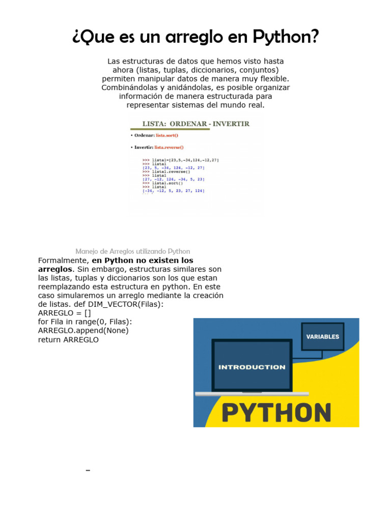 Ciclo for en Python (1) | PDF | Python (lenguaje de programación ...