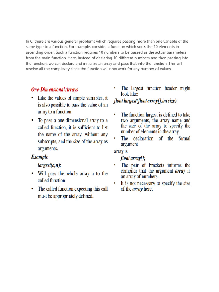 Passiing Arrays To Udf Theory | PDF