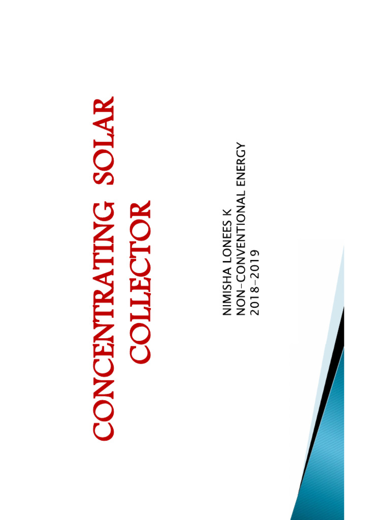 Solar Collectors | PDF