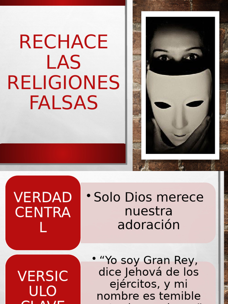 Rechace Las Religiones Falsas | PDF | Creencia religiosa y doctrina