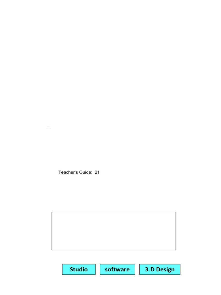 3D Product Design Lesson Plan | PDF | 3 D Computer Graphics | Software