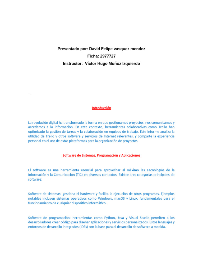 Soware Sistemas | PDF | Software | Internet