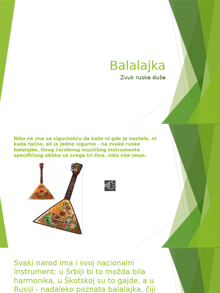 Balalajka | PDF