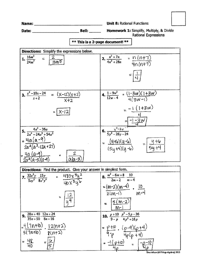 Worksheet 4 1 Key Pdf
