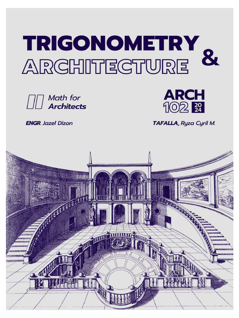 Relationship of Trigonometry To Architecture Compressed | PDF