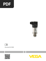 VEGAWELL 52 Pressure Transmitter Guide | PDF | Power Supply | Screw