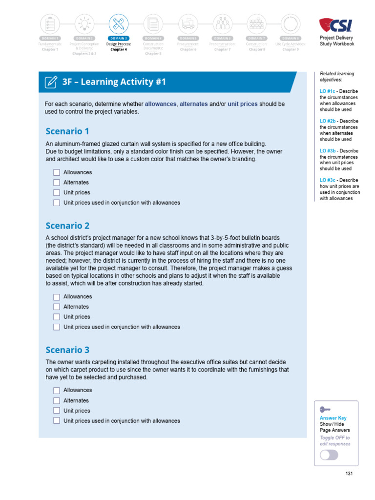 CDT Workbook 3F - Learning Activity #1 | PDF