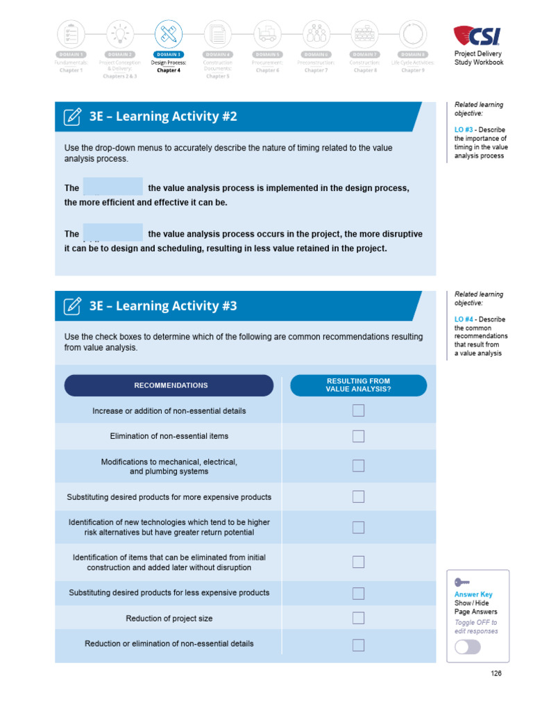 CDT Workbook 3E - Learning Activity #3 | PDF