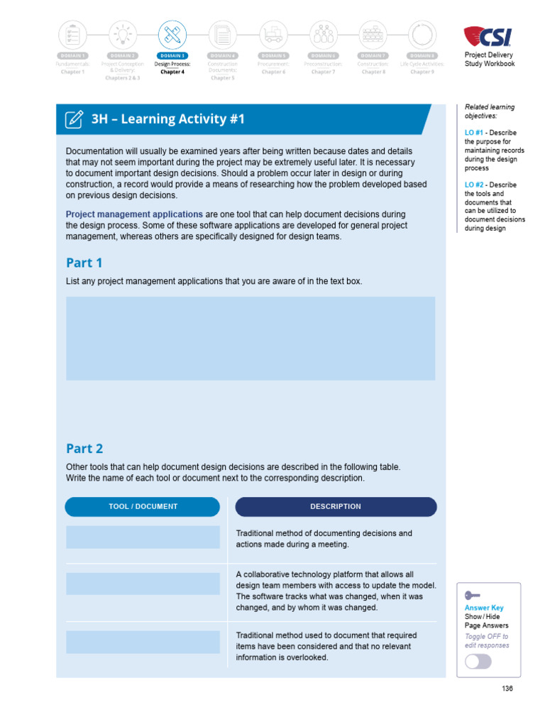 CDT Workbook 3H - Learning Activity #1 | PDF | Computing