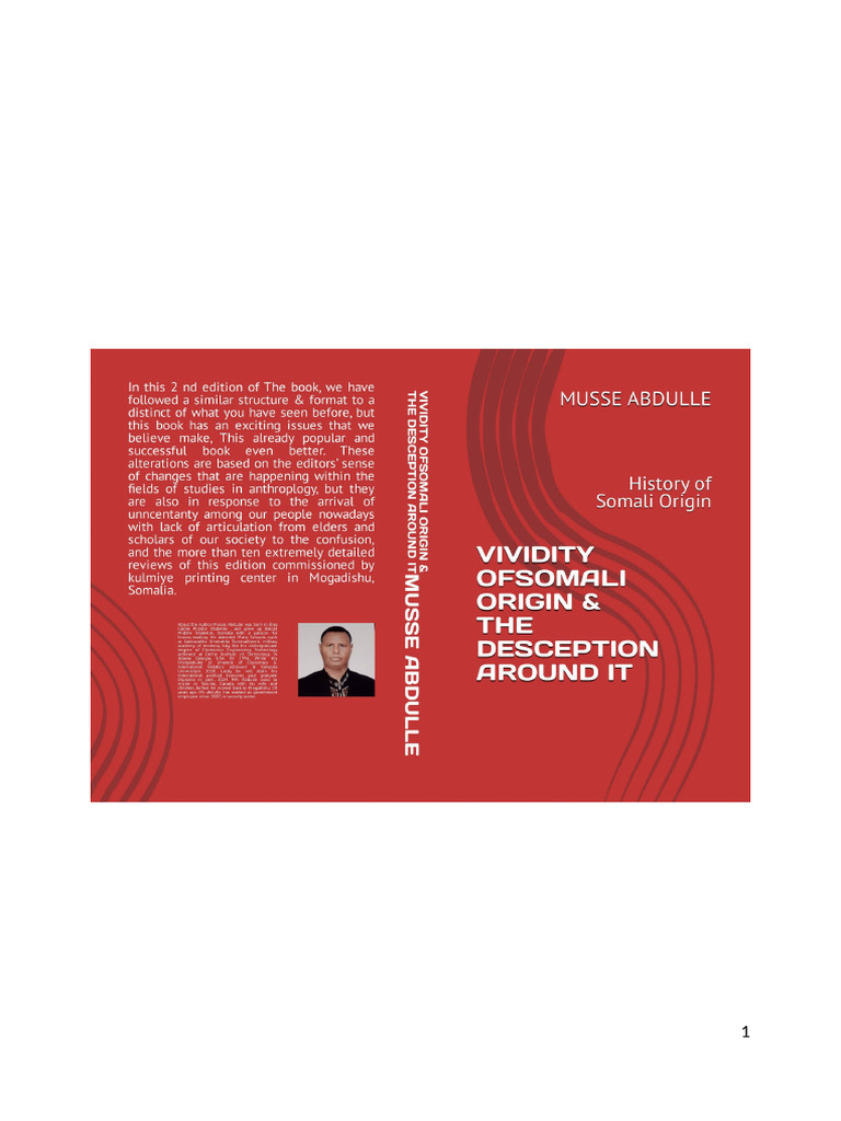 my first book | PDF | Somalia | Horn Of Africa