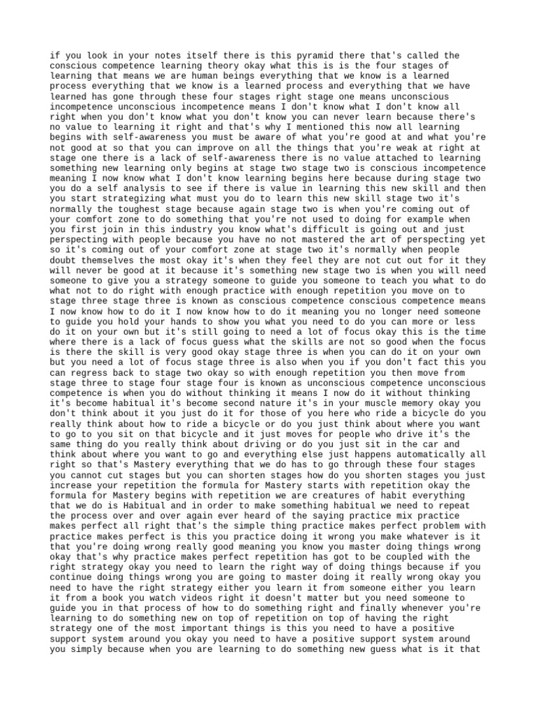 How To Master Any Skill - The Ultimate Strategy - Jit Puru | PDF | Psychological Concepts ...