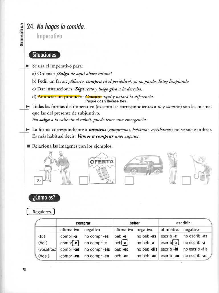 Aprende-2 Imperativo | PDF