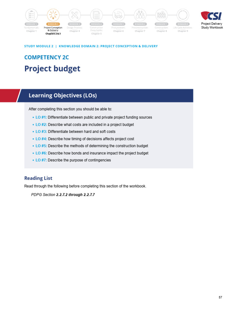 CDT Workbook 2C - Learning Activity #1 | PDF | Learning | Budget