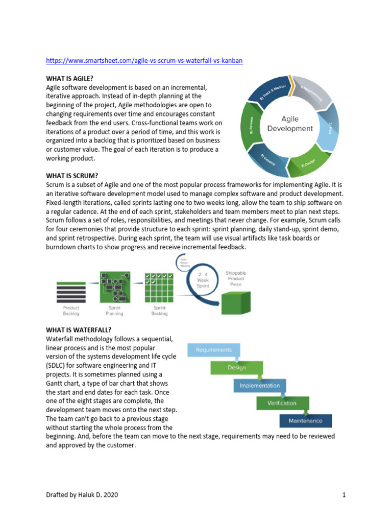 Overview of Agile Scrum Kanban | PDF | Scrum (Software Development) | Software Development Process