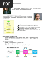 Atkinson-Shiffrin Model of Memory (1968) | PDF | Long Term Memory | Memory