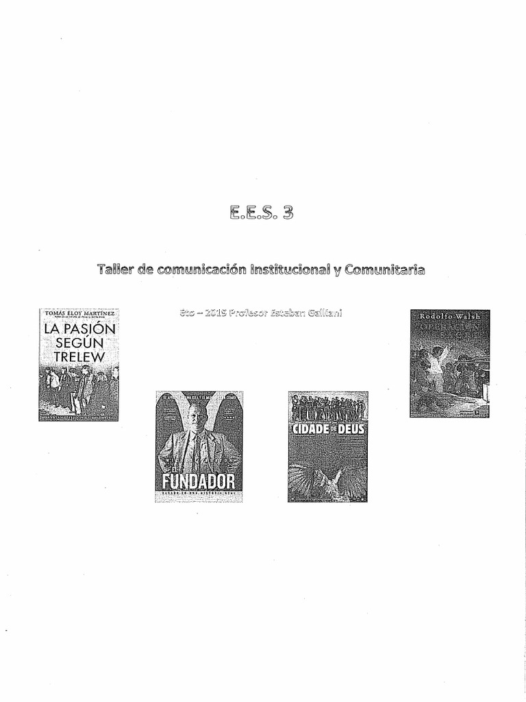 - Taller de comunicaciòn ins y com - 6º EES 3 | PDF