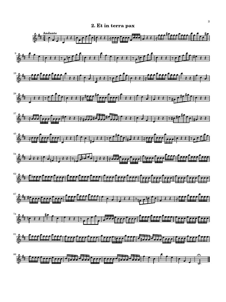 Dramatic Essay for Violin 1 | PDF