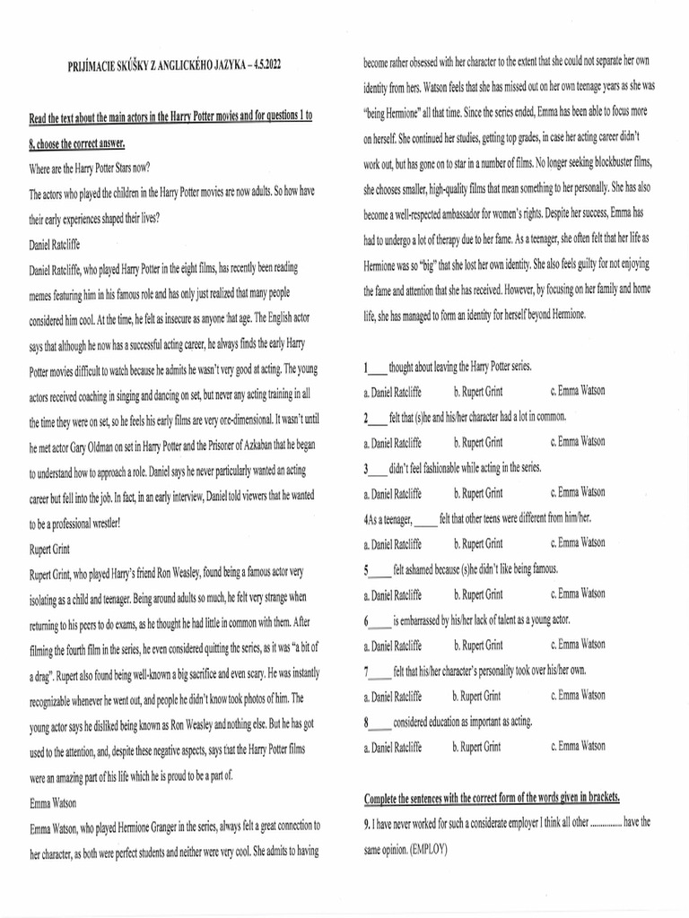 ANJ 2022 Bilingval 1termin | PDF