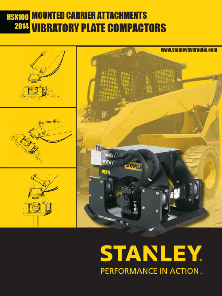 HSX Series Vibratory Plate Compactors | PDF