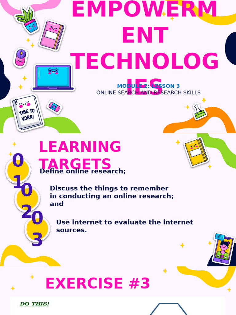 MODULE-2-EMPOWERMENT-TECHNOLOGIES | PDF | Internet | Cognition