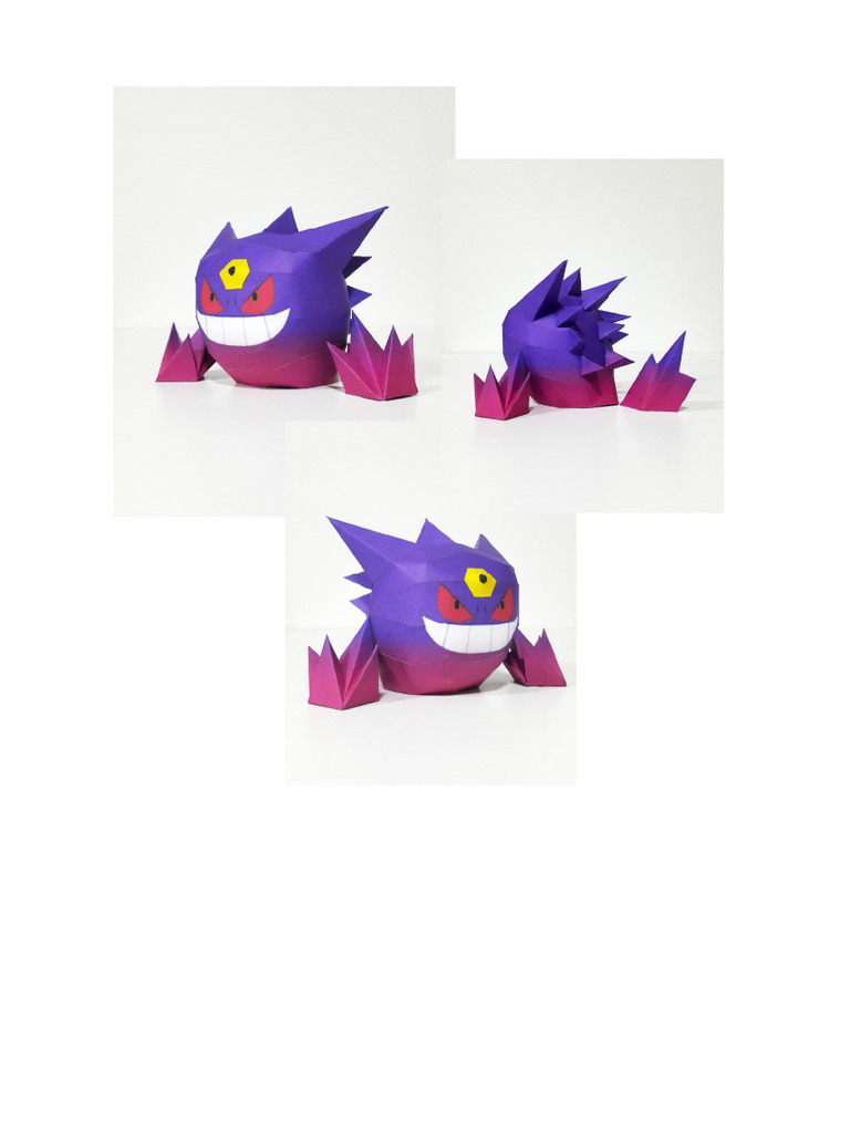 M Gengar Chibi Pinted | PDF