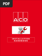 ACO Drain Installation Manual | PDF | Storm Drain | Concrete